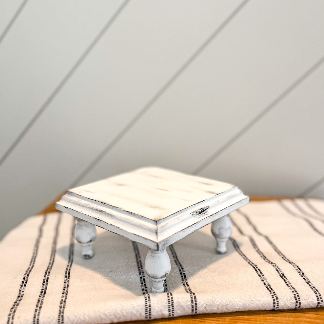 Small Plant Stand, Wooden Plant Riser – Oak & Vine Designs